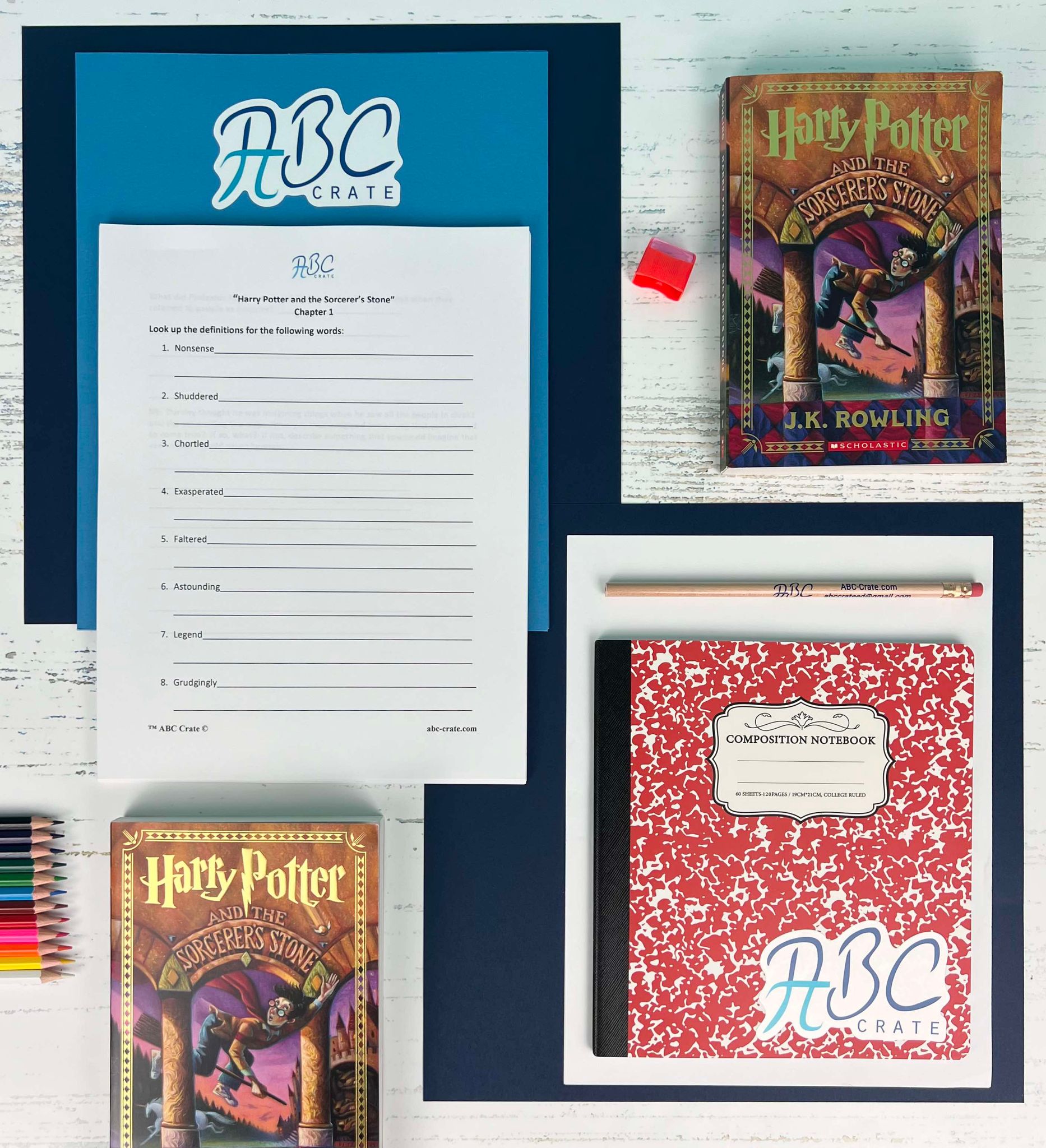 Harry Potter and the Sorcerer's Stone Literature Unit – ABC Crate