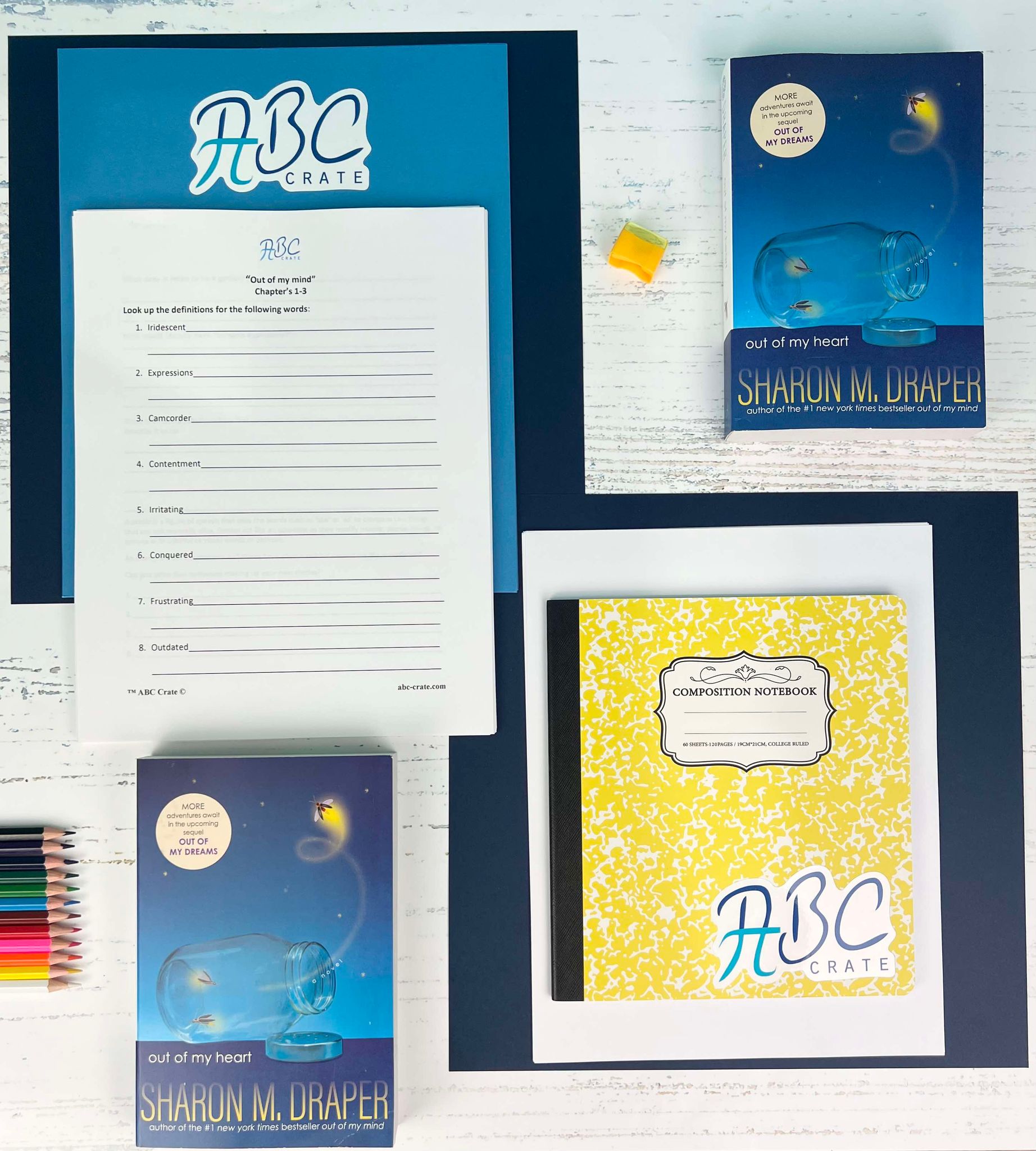 "Out of my Heart" Literature Unit – ABC Crate