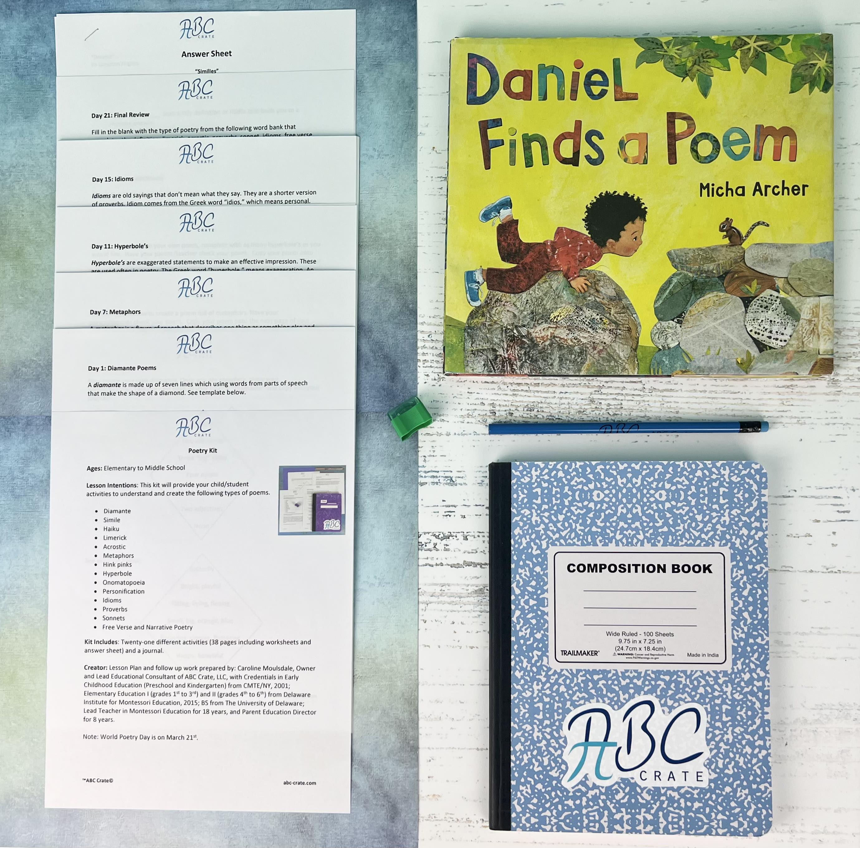 Poetry Kit – ABC Crate