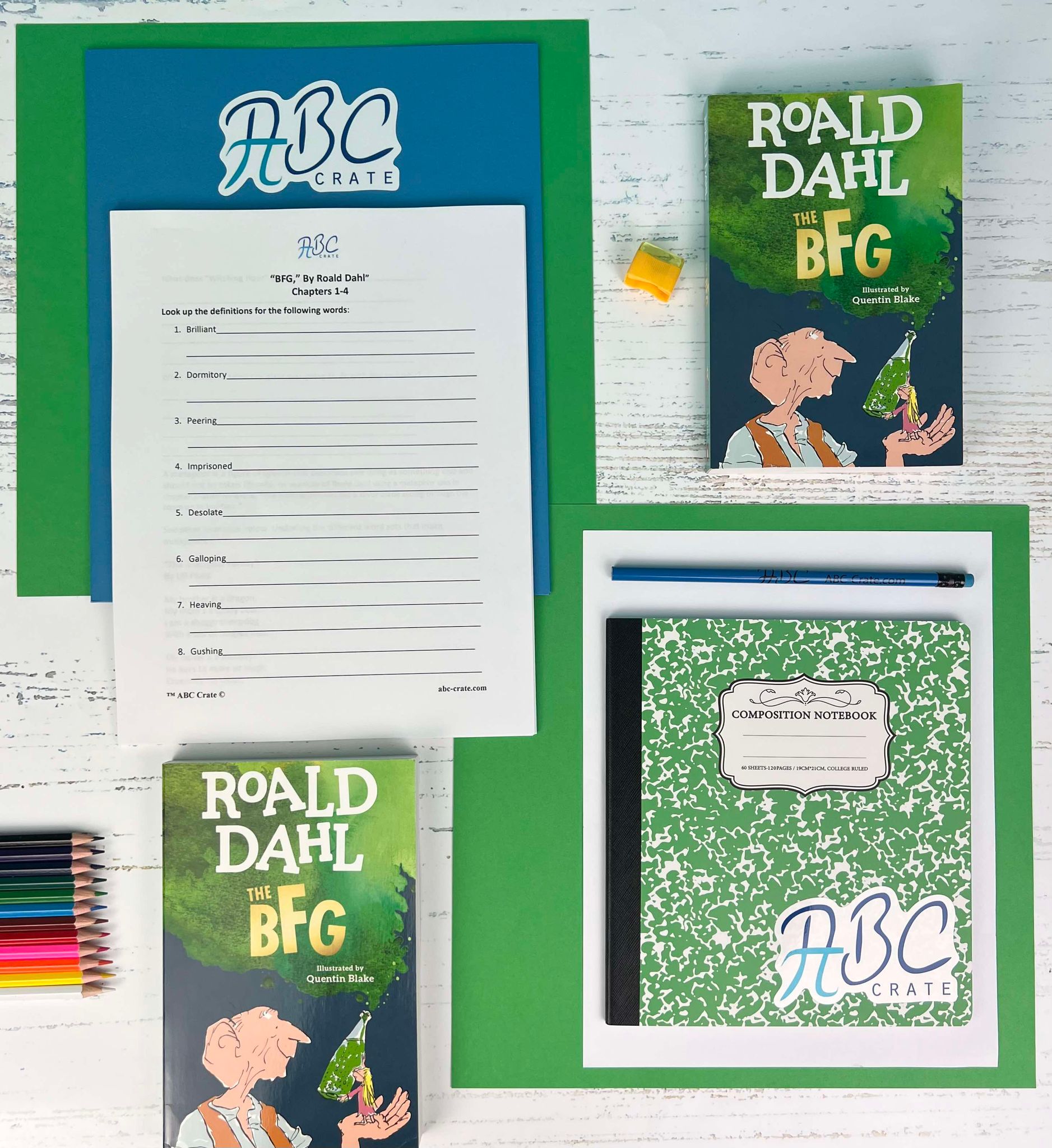 BFG Literature Unit – ABC Crate