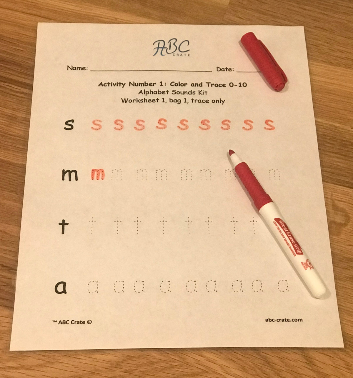 Alphabet and Objects Kit – ABC Crate
