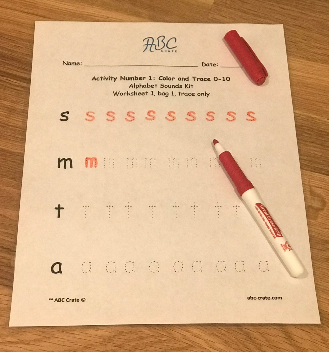 Alphabet and Objects Kit – ABC Crate