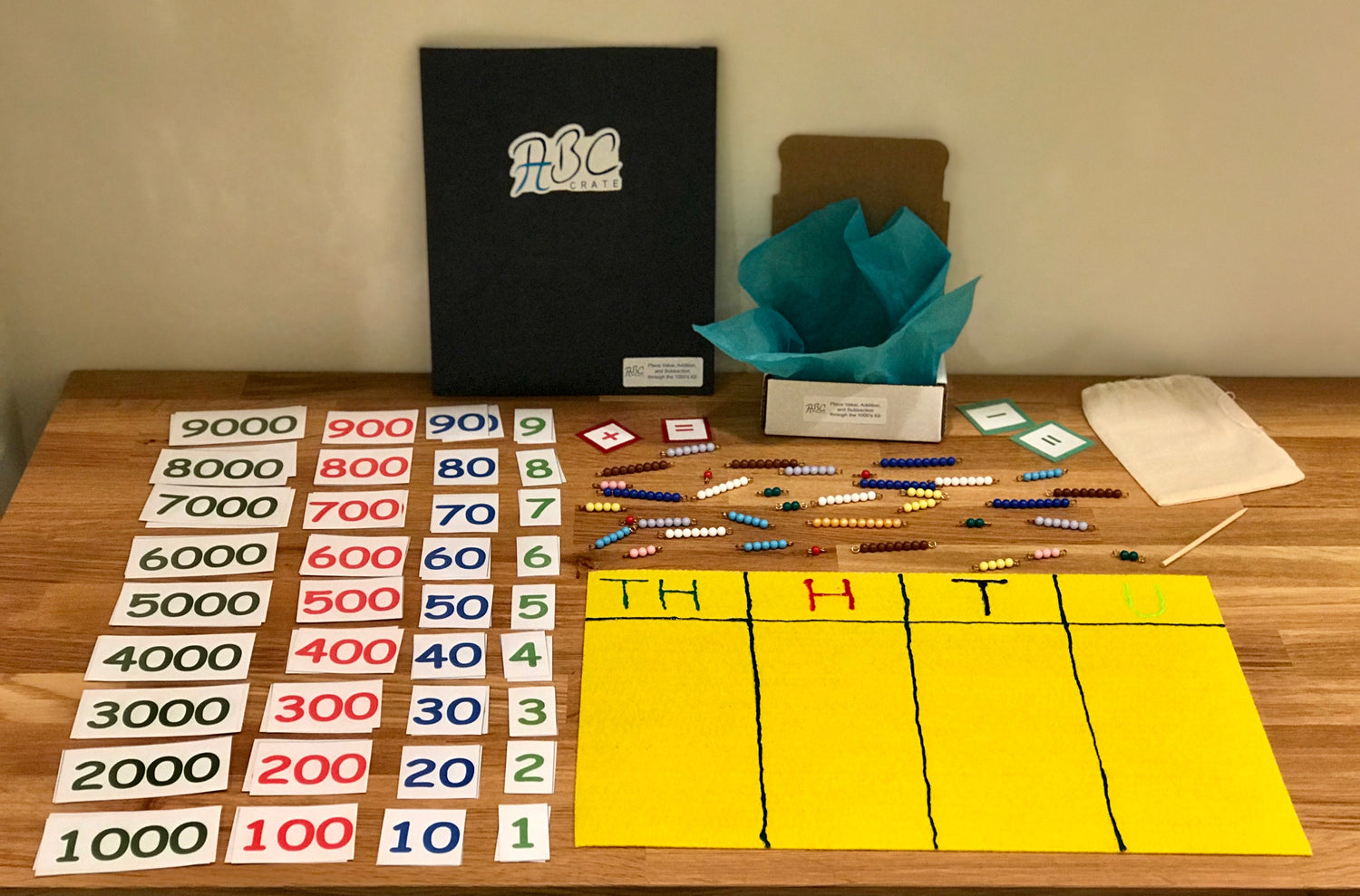 Place Value, Addition, and Subtraction Kit : Numbers through the thous ...
