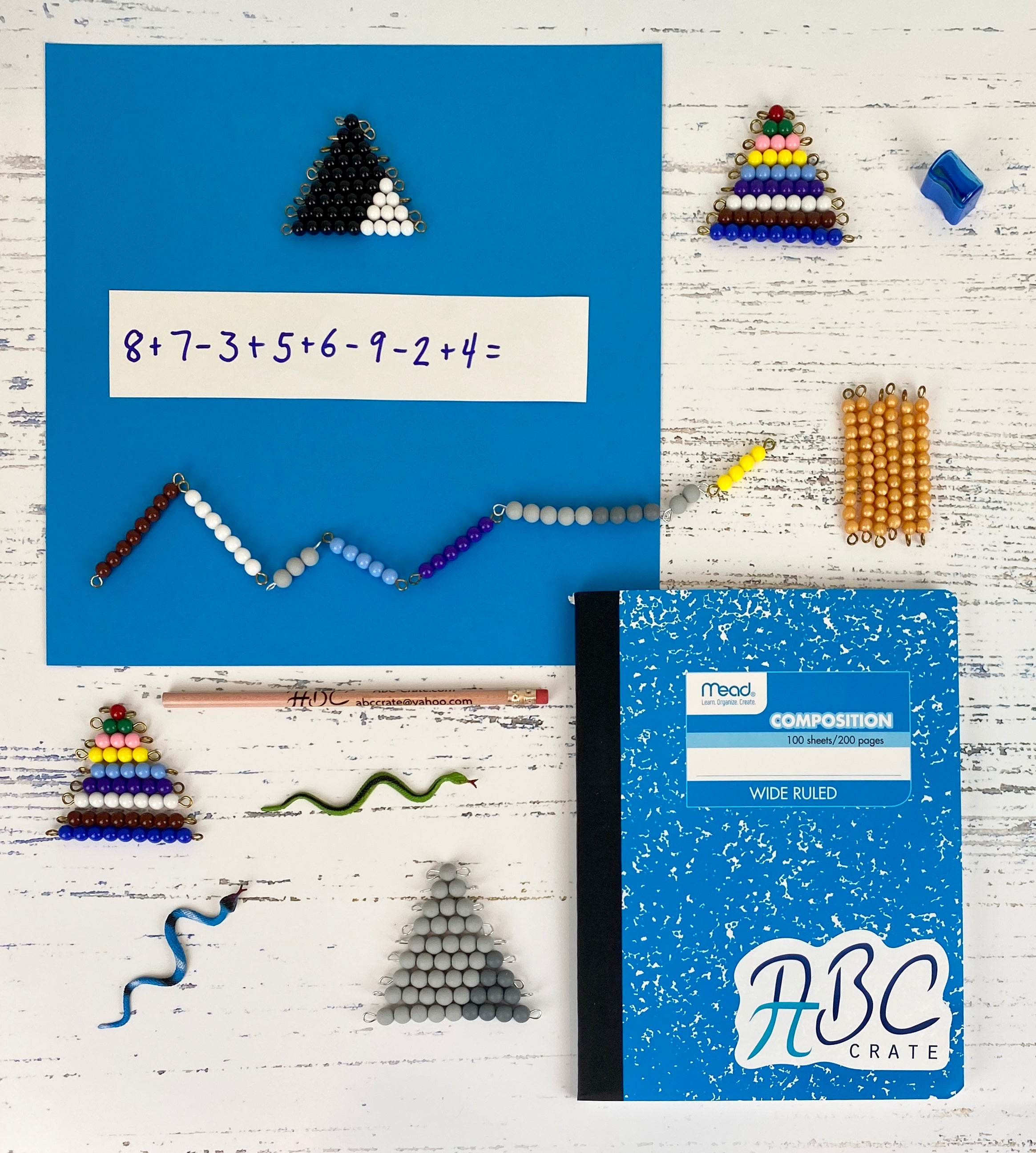 Math Snake Game’s Kit – ABC Crate