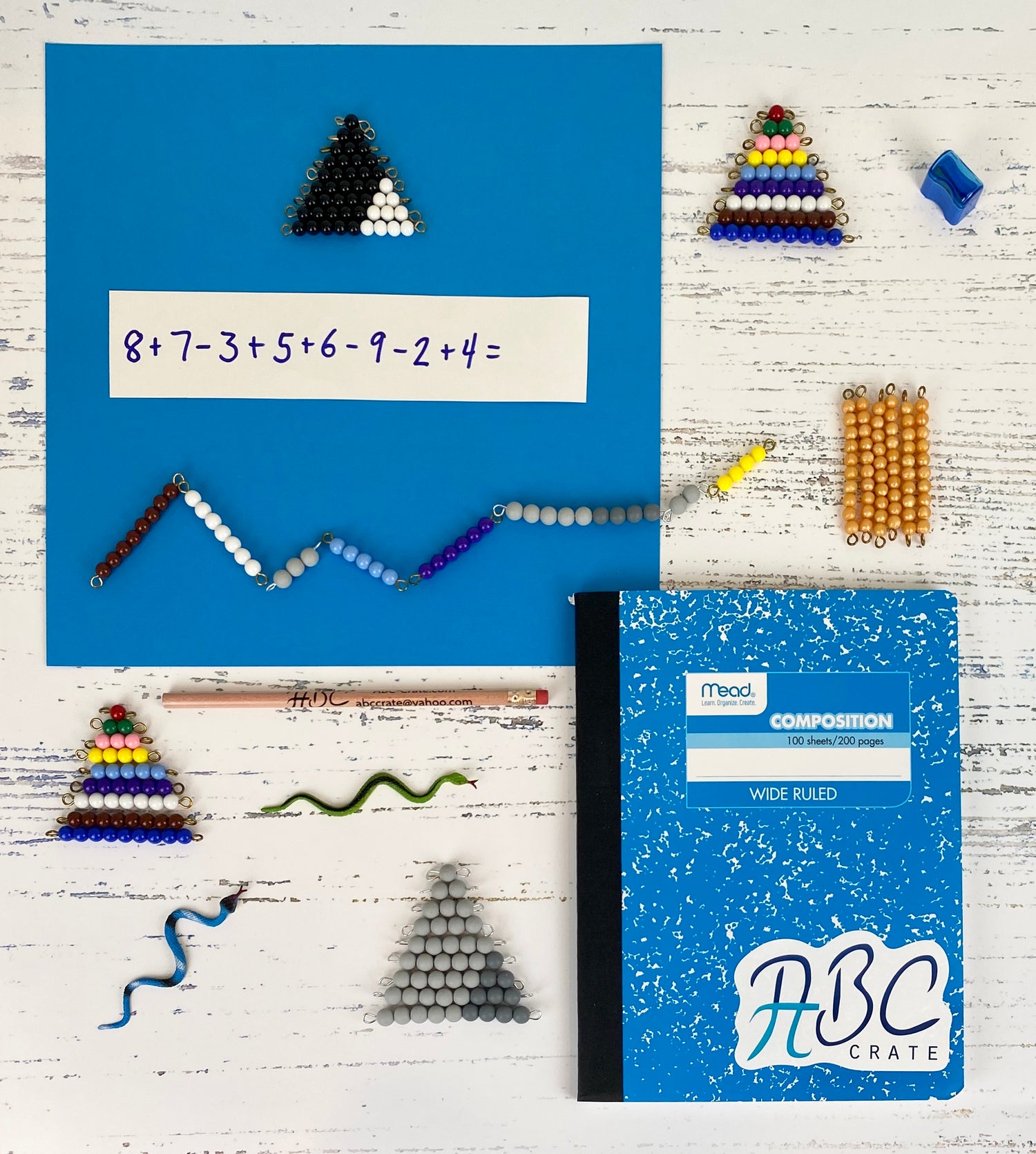 Math Snake Game’s Kit – ABC Crate