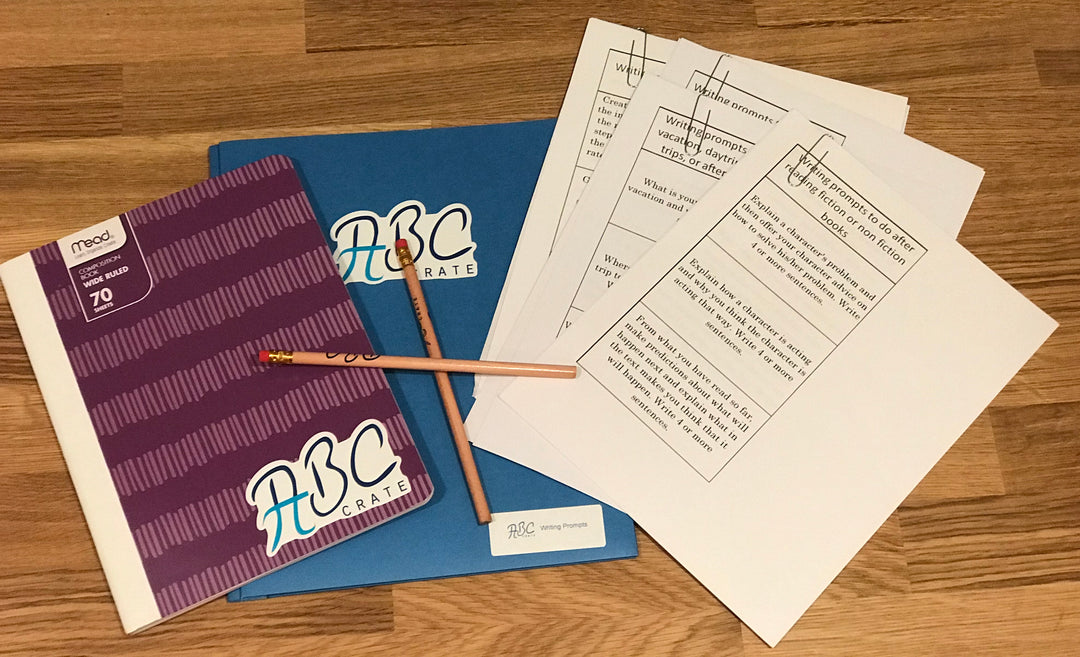 Writing Prompts Kit and Journal – ABC Crate