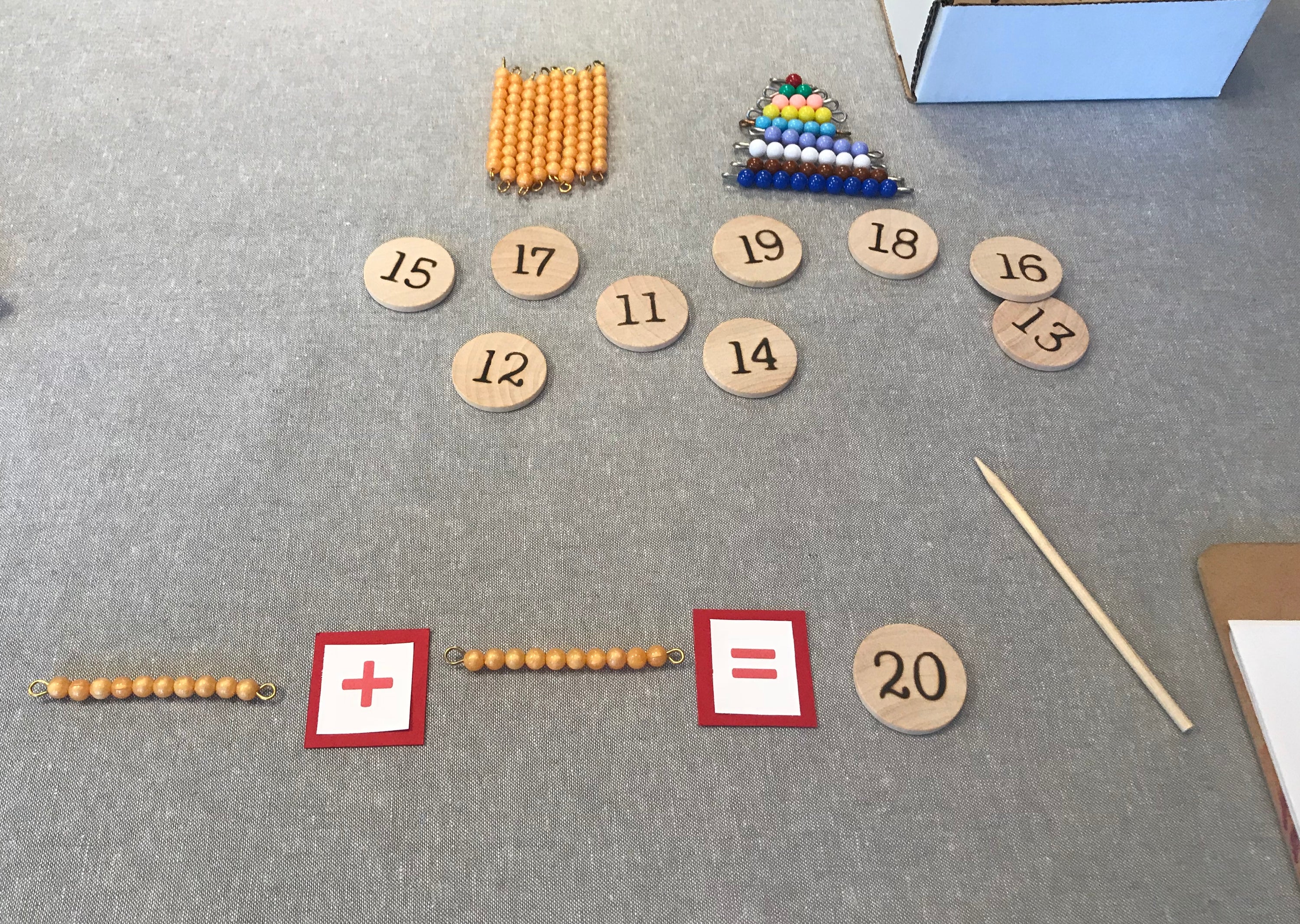 Math Activities for Numerals 0-20 for ages 3-7, materials and plans ...