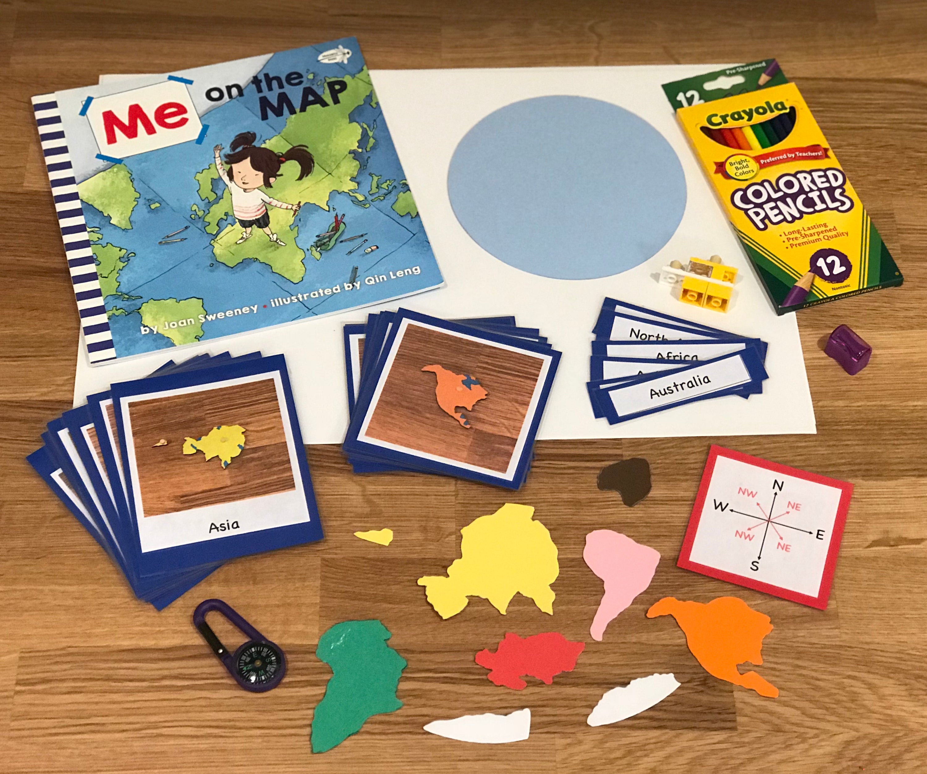 Geography Kit 2: Our Continents and Mapping Skills – ABC Crate
