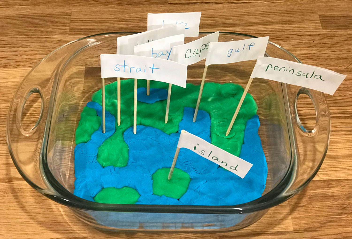 Geography Kit 1: Land and Water Forms – ABC Crate