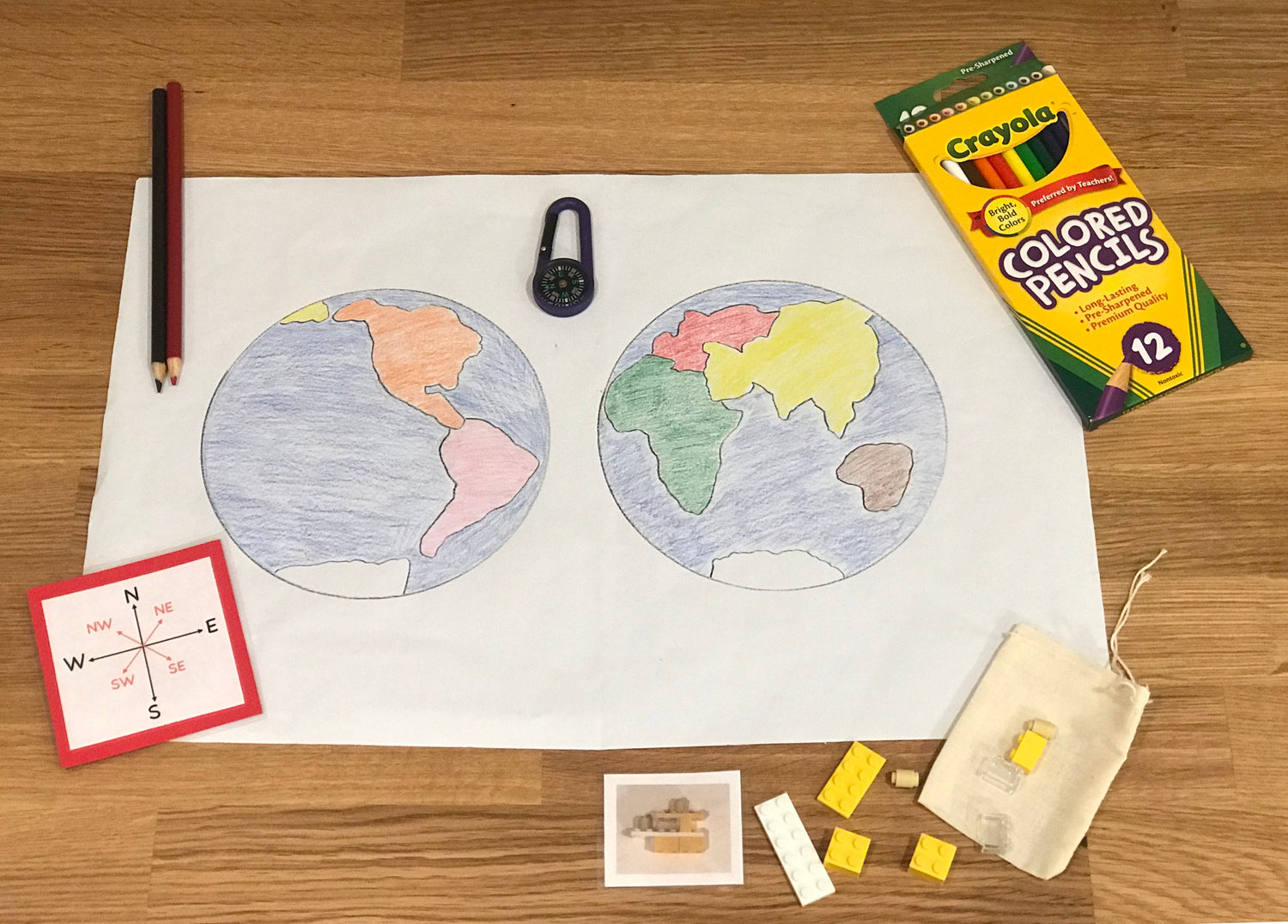 Geography Kit 2: Our Continents and Mapping Skills – ABC Crate