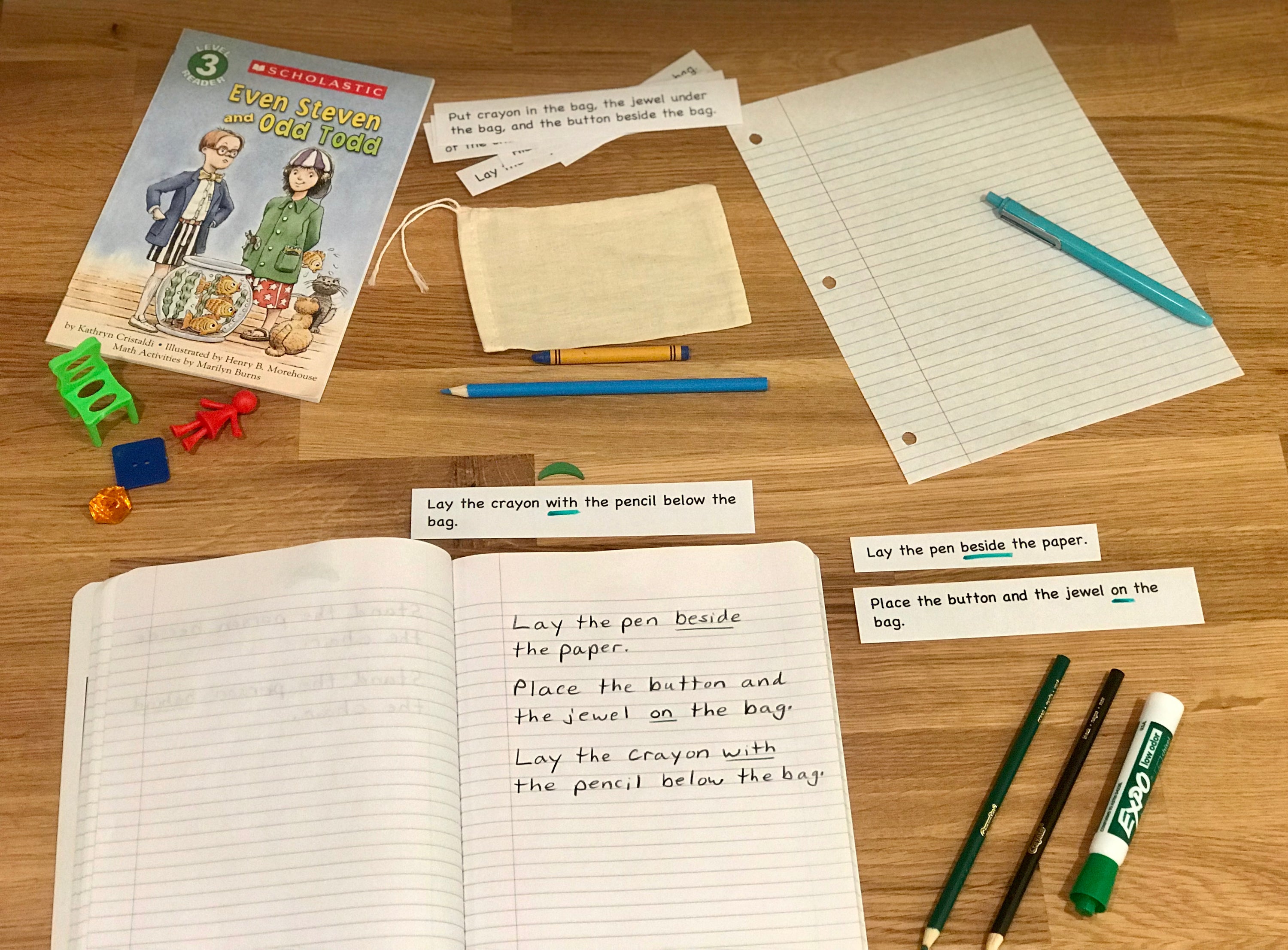 Grammar Set 2 Kit: Verbs, Adverbs, and Prepositions – ABC Crate