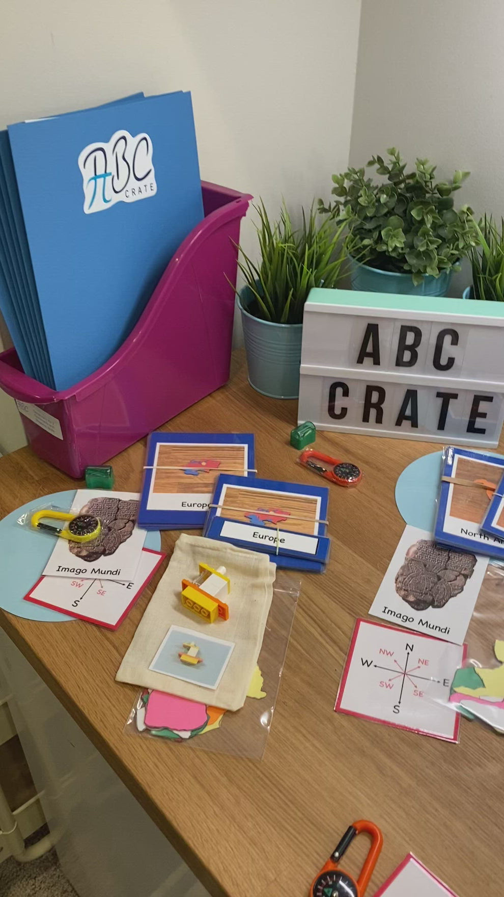 Geography Kit 2: Our Continents and Mapping Skills – ABC Crate